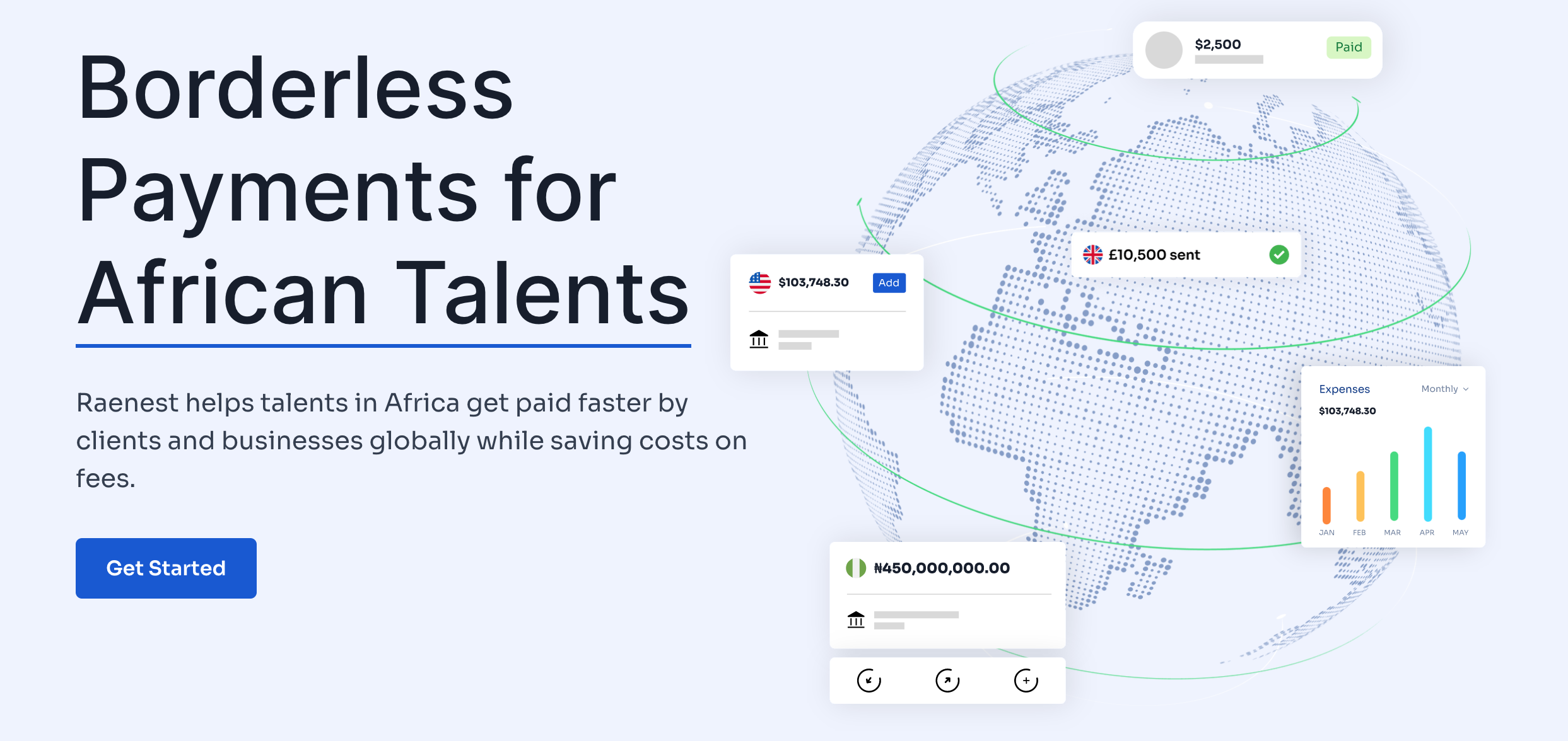 Borderless Payments for African Talents | Raenest